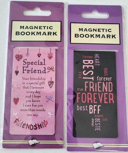 Magnetic Bookmark - Special Friend or Best Friends Forever | eBay