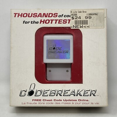 Code Breaker Nintendo DS Cheat Accessory In Box (G1) | eBay