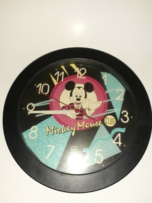 Mickey Mouse Club Wall Clock | eBay
