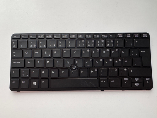 HP Elitebook 820 G2 backlit Keyboard DK layout 730541-081 | eBay