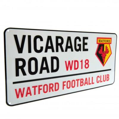 Official Licensed Watford F.C - Metal Street Sign… | eBay UK