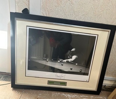 Steve Davis Hand Signed Framed Photo Display Snooker Autograph | eBay UK