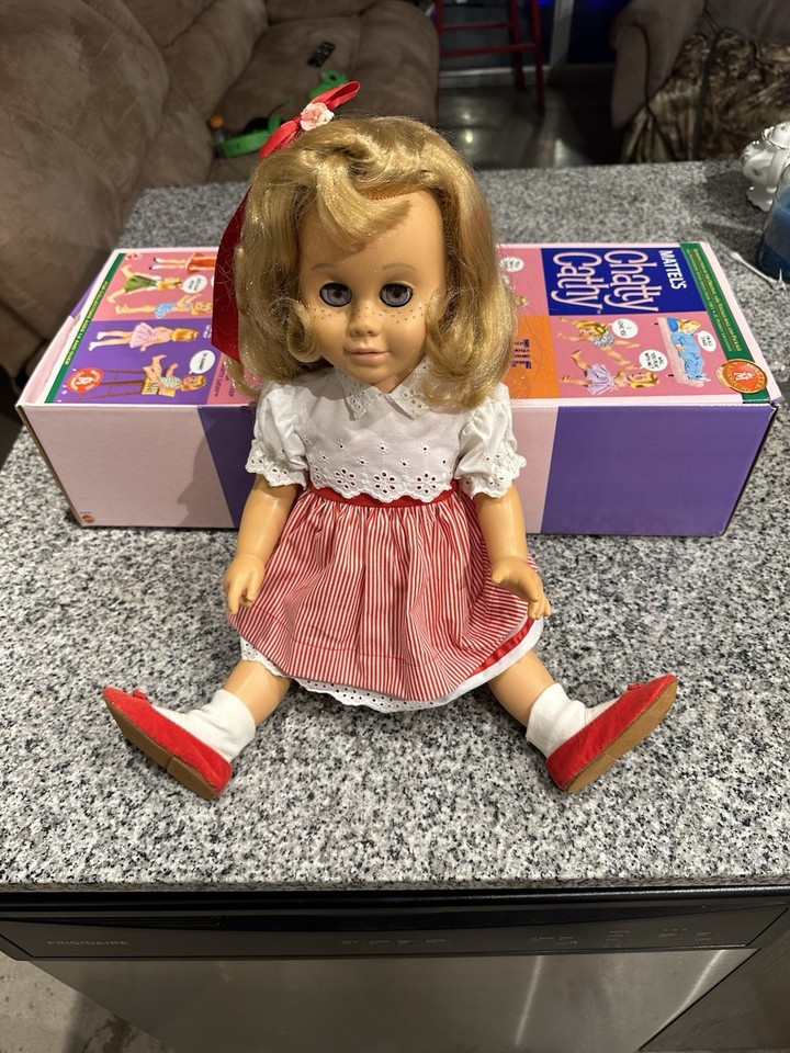 1998 Reproduction Mattel Chatty Cathy, New In Box, Talks Great, All ...