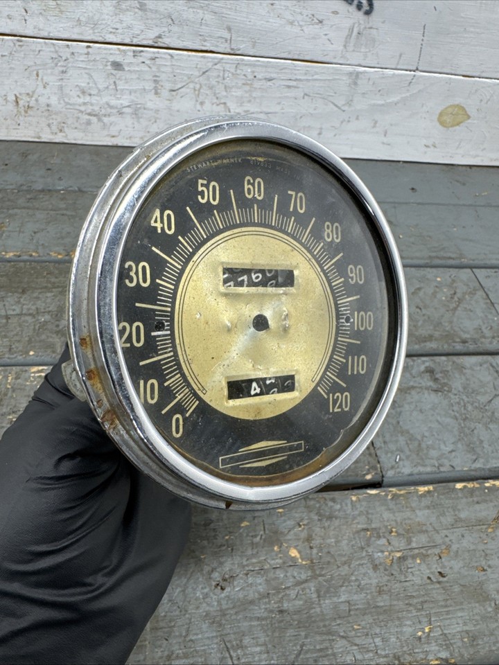 Harley Shovelhead Speedometer 68-70 FL FLH Speedo OEM ! Original ! | eBay