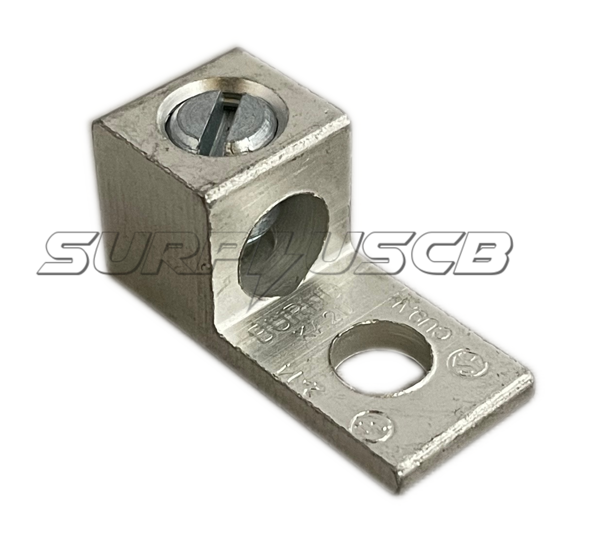 Burndy KA2U Wire Connector Box Lug (Box of 50), 2-14 AWG, 1 Hole ...