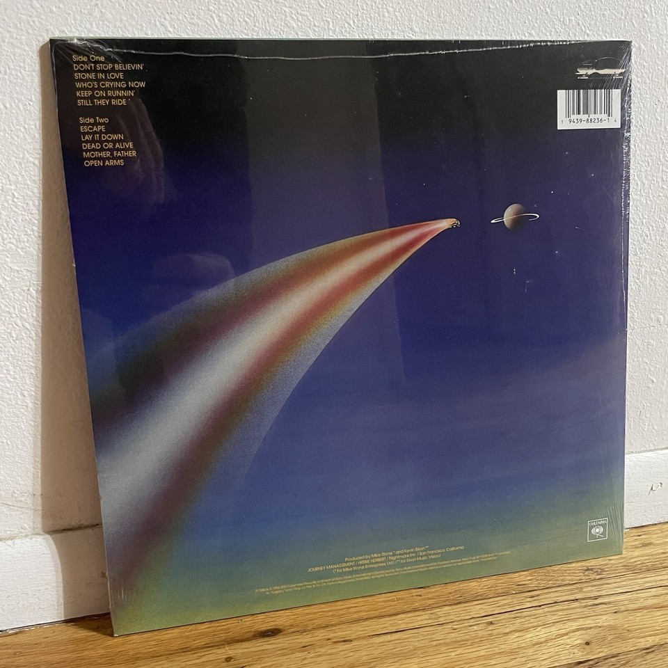 Journey "Escape" LP SEALED MINT Clear Vinyl Remastered 2021 Walmart ...