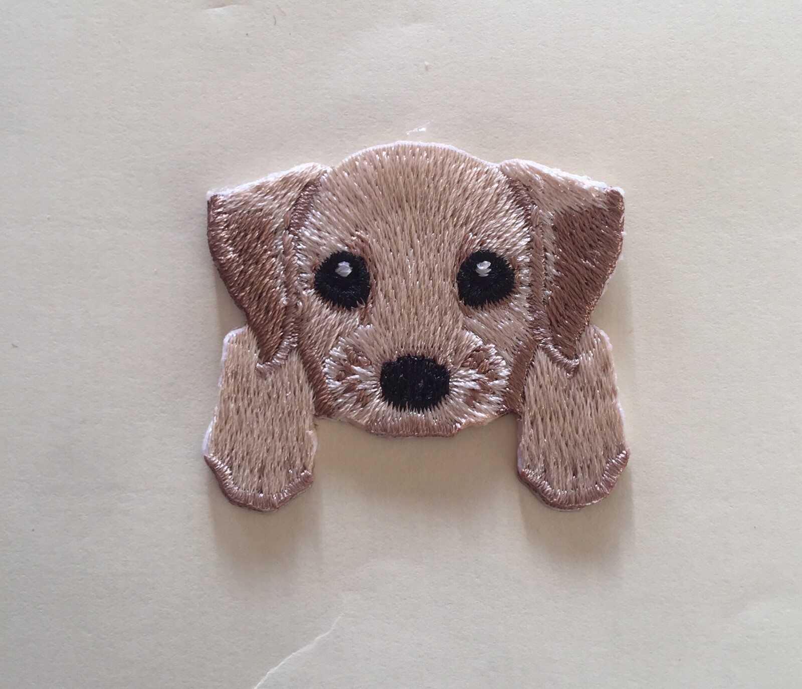 Labrador Puppies Dog Head Iron / Sew On Embroidered Patch Appliqués ...