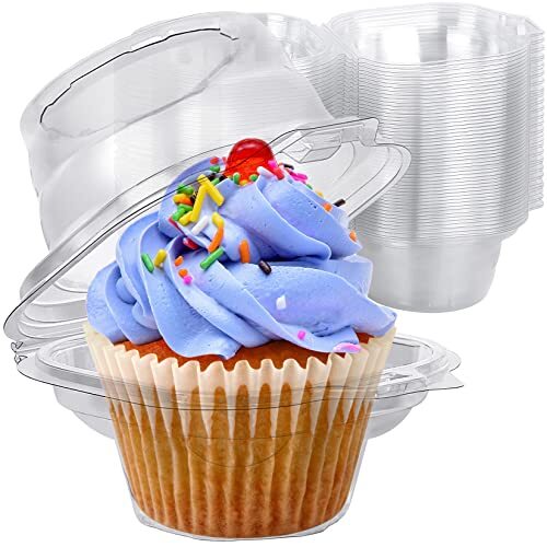 Cupcake Boxes Individual Cupcake Containers 20 Packs Regular Single ...