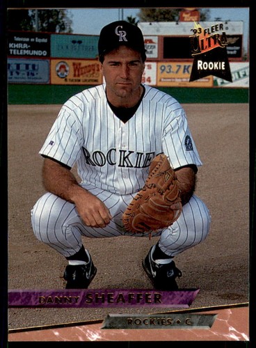 1993 Ultra Danny Sheaffer #358 Colorado Rockies - Rookie | eBay