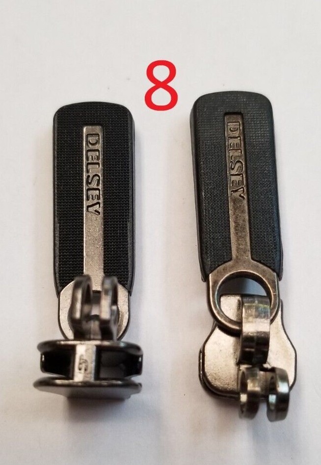 Delsey Luggage Replacement Zipper Slides Pull Tab Parts Repair | eBay