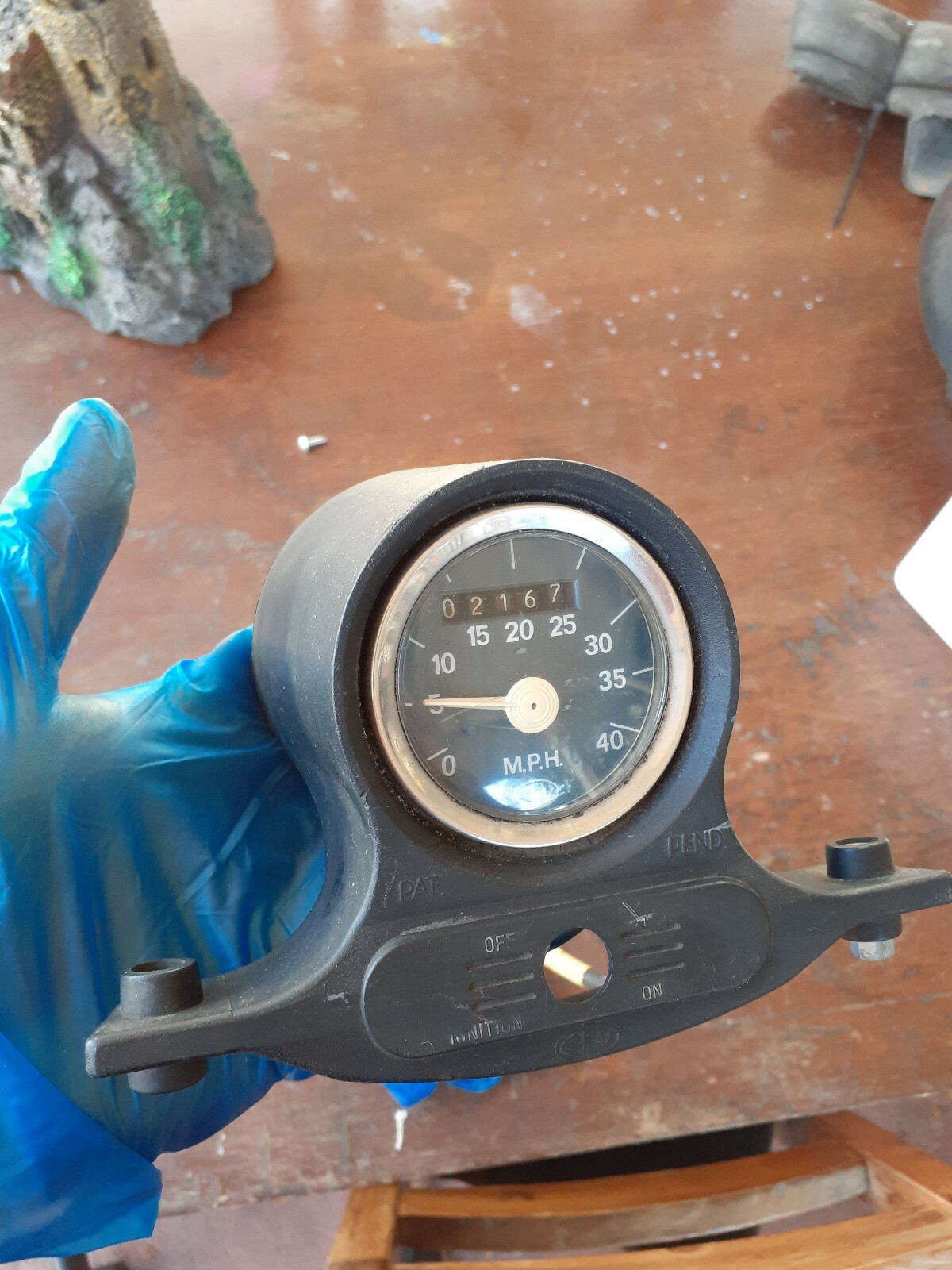 NOS CEV SPEEDOMETER AND HOUSING DASH MOTO GUZZI BENELLI PUCH | eBay