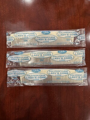 NEW Vintage FULLER Polypropylene Lady’s Comb Large 7 1/2 inches #686 ...