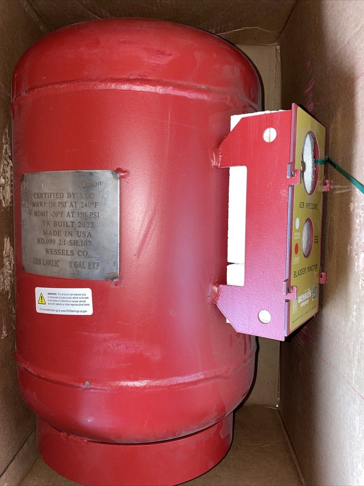 Wessels Company FXA-500 Well Water And Pressure Boost Expansion Tank | eBay