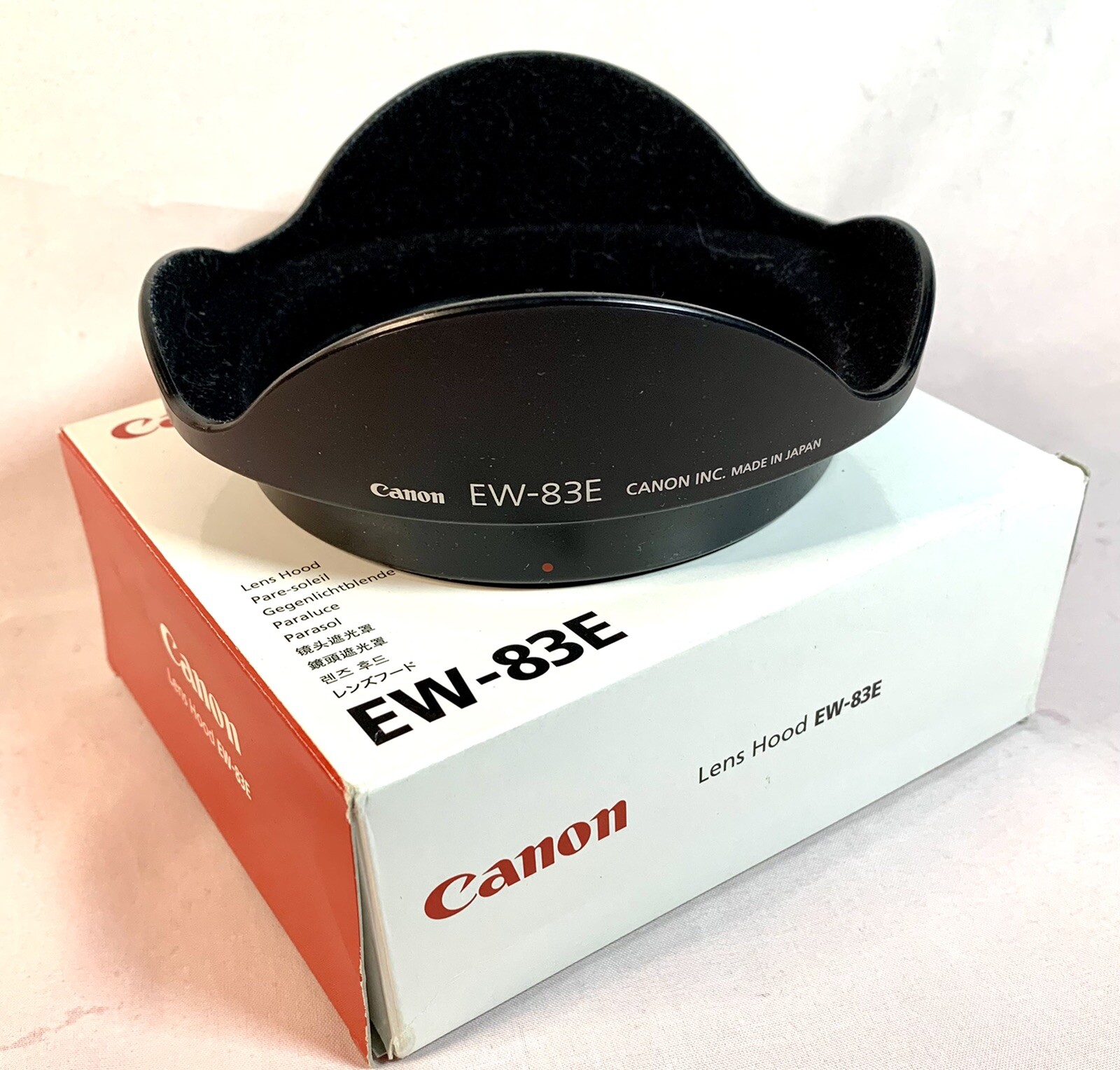 New! Canon EW-83E Lens Hood for Canon 16-35mm f2.8 L, 10-22mm Lens ...