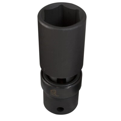 Sunex 221UMD 21mm 1/2" Drive 6 Point Universal Deep Impact Socket ...