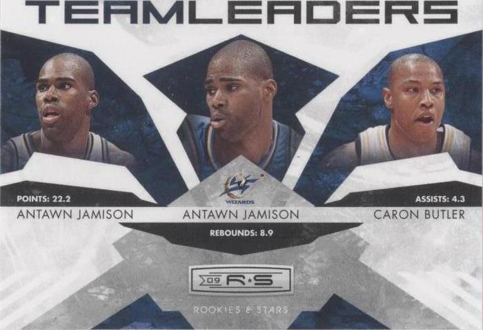 2009-10 Panini Rookies & Stars - Team Leaders Antawn Jamison, Caron ...
