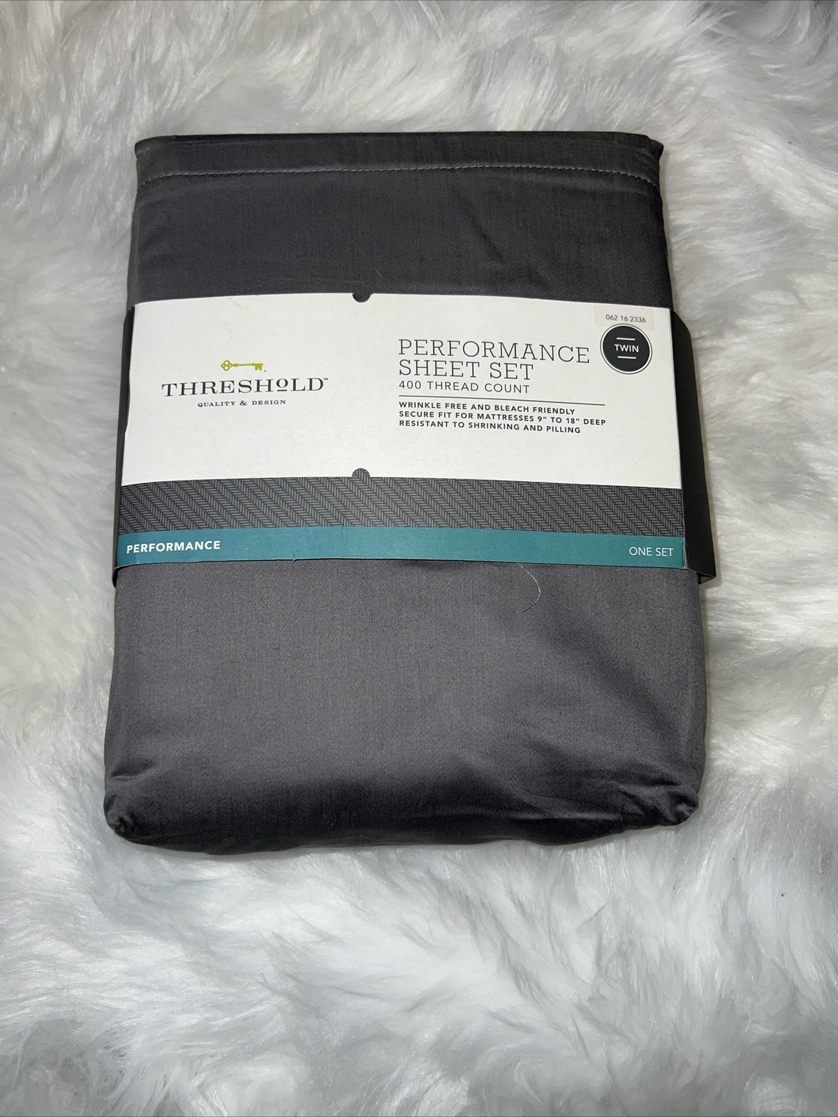 400 Thread Count Solid Performance Sheet Set - Threshold Twin | eBay