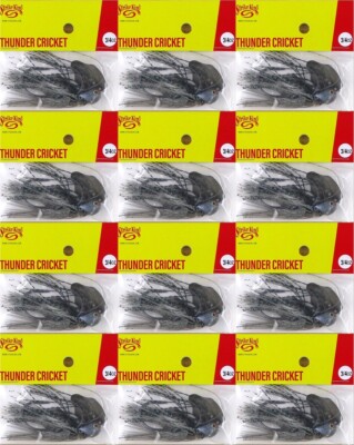 (12) Strike King 3/4 Oz Thunder Cricket Bladed Vibrating Jigs Mouse ...