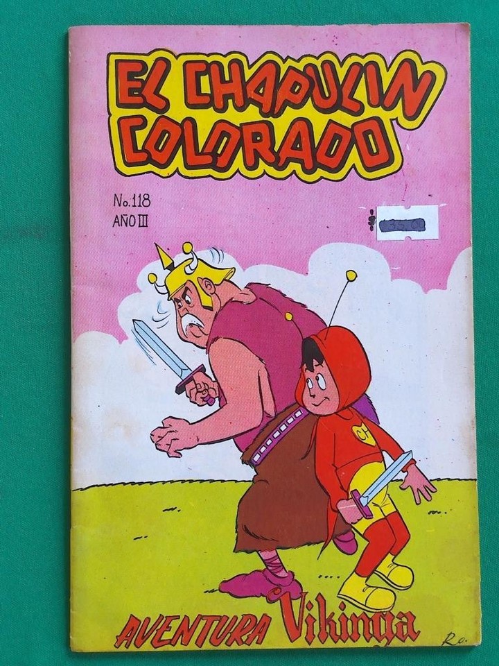 1976 EL CHAPULIN COLORADO #118 Chespirito NO CHAVO DEL OCHO SPANISH ...