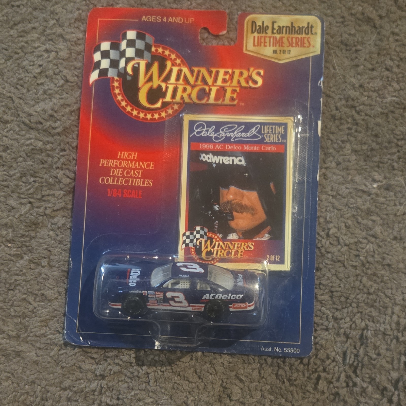 Winner's Circle Dale Earnhardt 1996 AC Delco Monte Carlo 1:64 Diecast ...