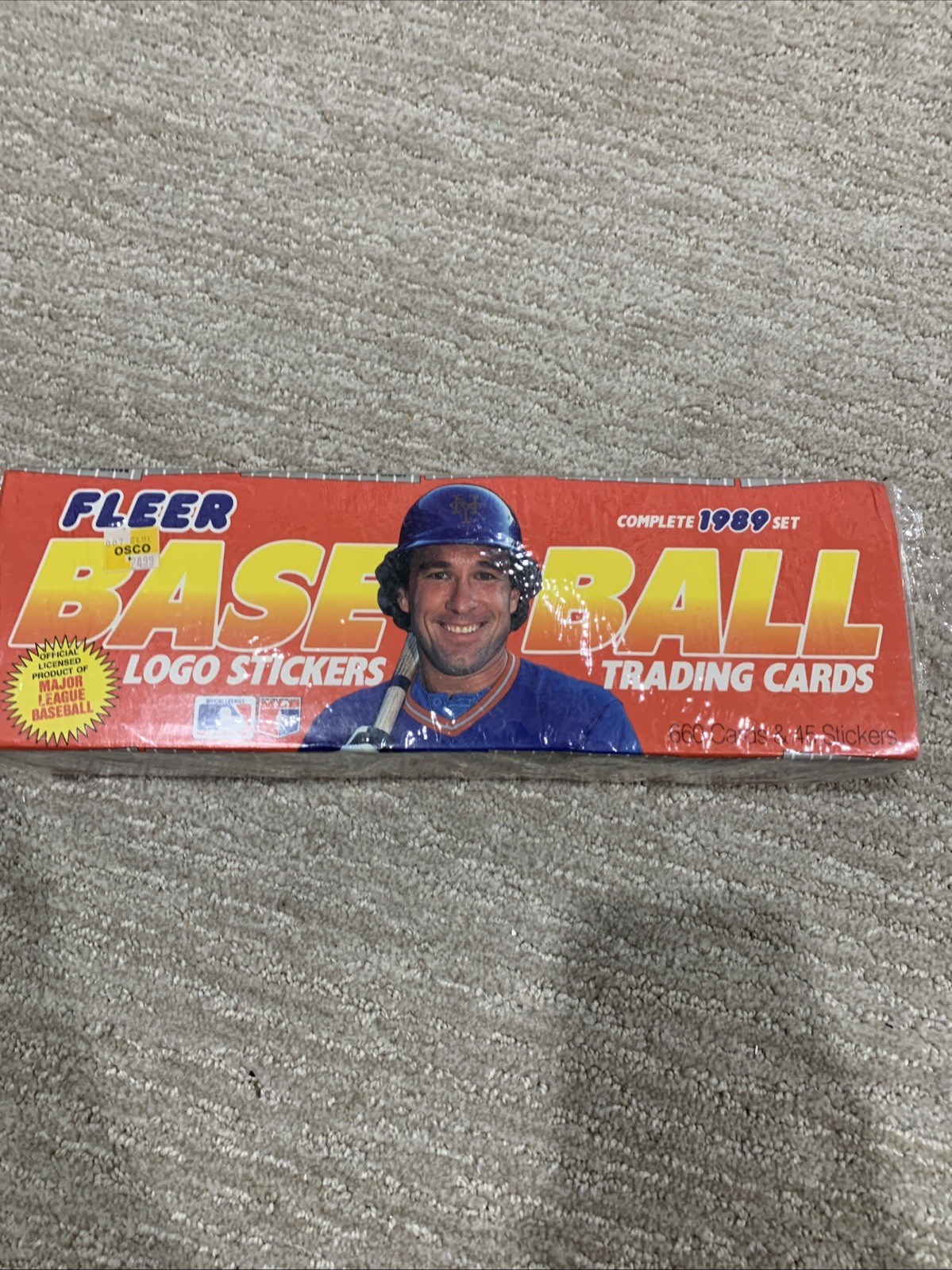 1989 Fleer Complete Set Baseball 660 Cards| Factory Sealed, Slight Tear ...