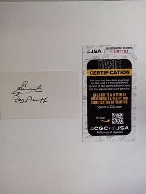 Roy Acuff King Of Country Music Opry Signed Note Card JSA | eBay