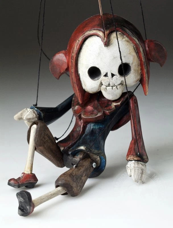 Creepy Jester Marionette