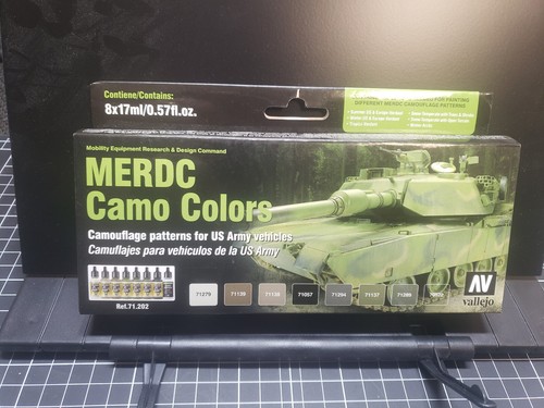 VALLEJO MERDC Camo Colors Paint Set | eBay