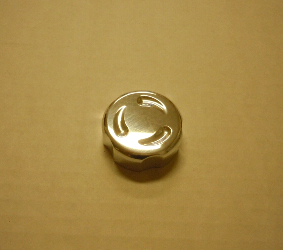 YAMAHA RAPTOR 660 REAR BRAKE RESERVOIR CAP / POLISHED // MFG BY MATTOON ...