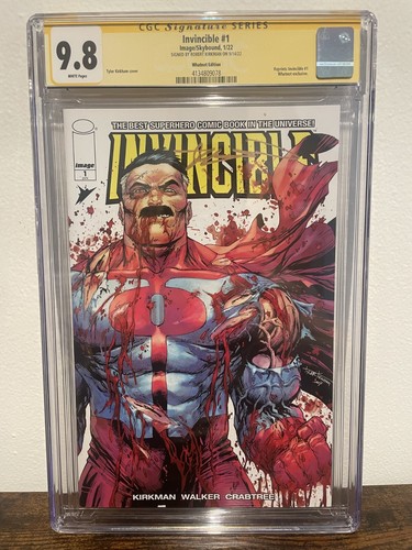 INVINCIBLE #1 OMNI-MAN Whatnot Kirkham CGC 9.8 Signature Series Robert ...