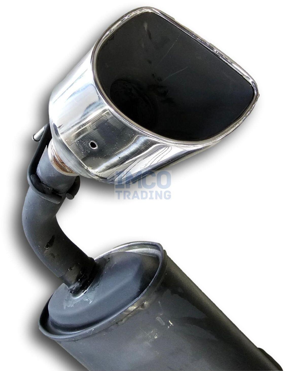 SsangYong Korando C 2.0D 4WD Endschalldämpfer Auspuff Rear Exhaust ...