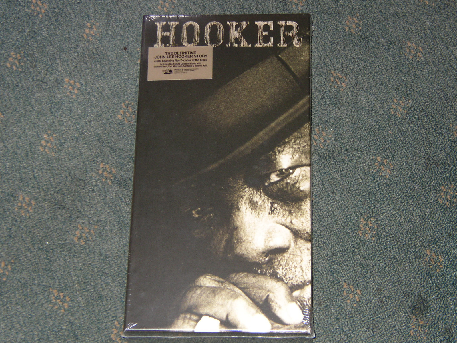 The Definitive John Lee Hooker Story BLUES Original 4 CD Long Box Set ...