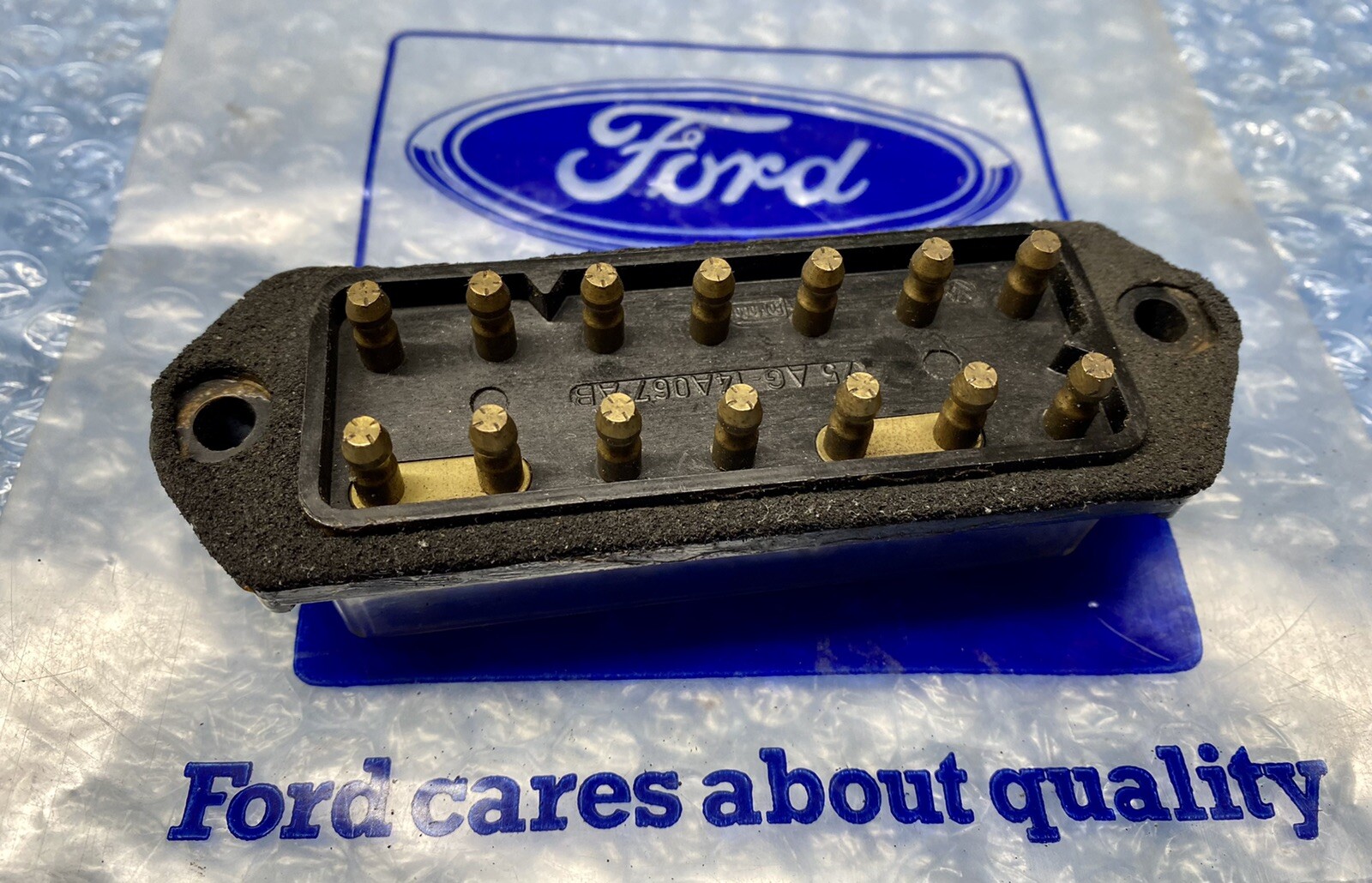 MK2 ESCORT RS2000 RS1800 MEXICO GENUINE FORD NOS FUSE BOX / PANEL ASSY ...