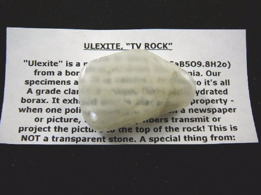 Ulexite Tv Rock