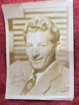 Danny Kaye Publicity Photo - Hollywood 1940's Movie Star Actor Signed ...