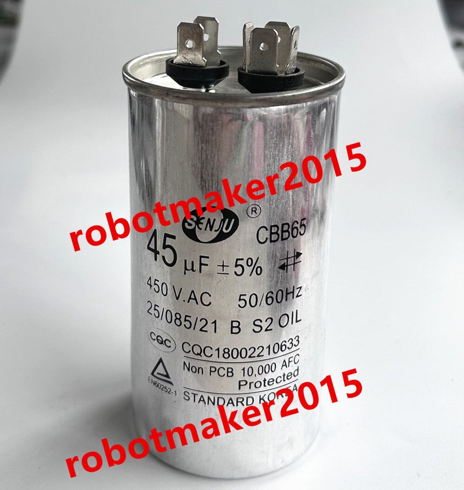 CBB65 450V 35 uF 35UF 35MFD Air conditioner Compressor Capacitor ±5 % ...