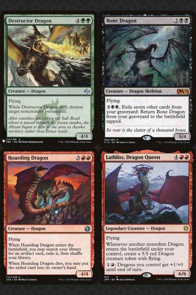 The Ur-Dragon Commander EDH *DRAGONS* Deck Pre-built MTG - Ready-to ...