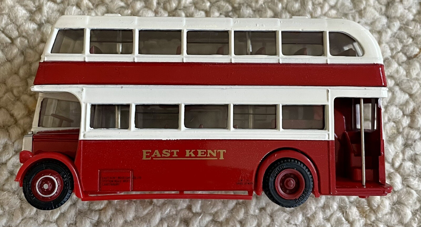 Gilbow Leyland PD1 Red Bus Lowbridge East Kent 15802 Model Toy 1:76 ...