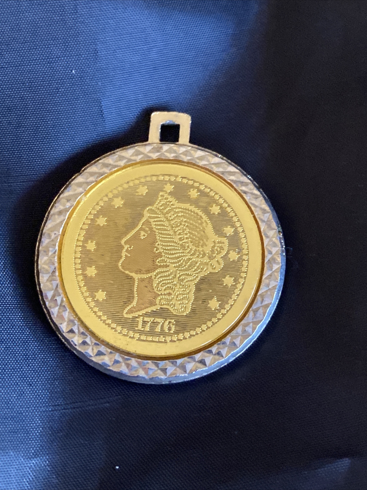Vintage Coin Necklace Pendant 1776 Bicentennial Twenty Dollar | eBay