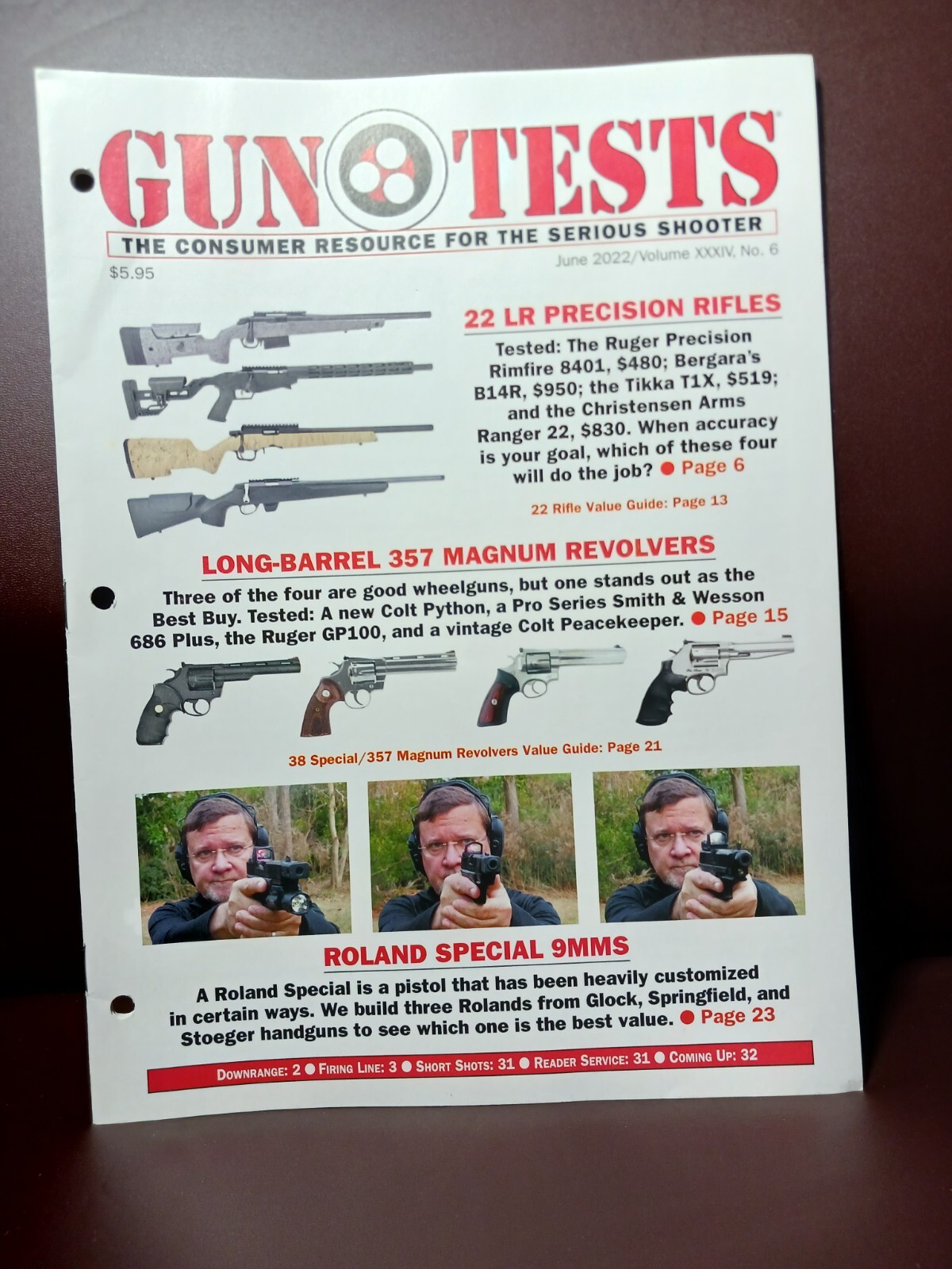 Gun Tests Magazine June 2022 Volume XXXIV, No. 6 | eBay