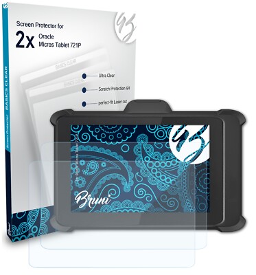 Bruni 2x Schermfolie voor Oracle Micros Tablet 721P Screen Protector | eBay