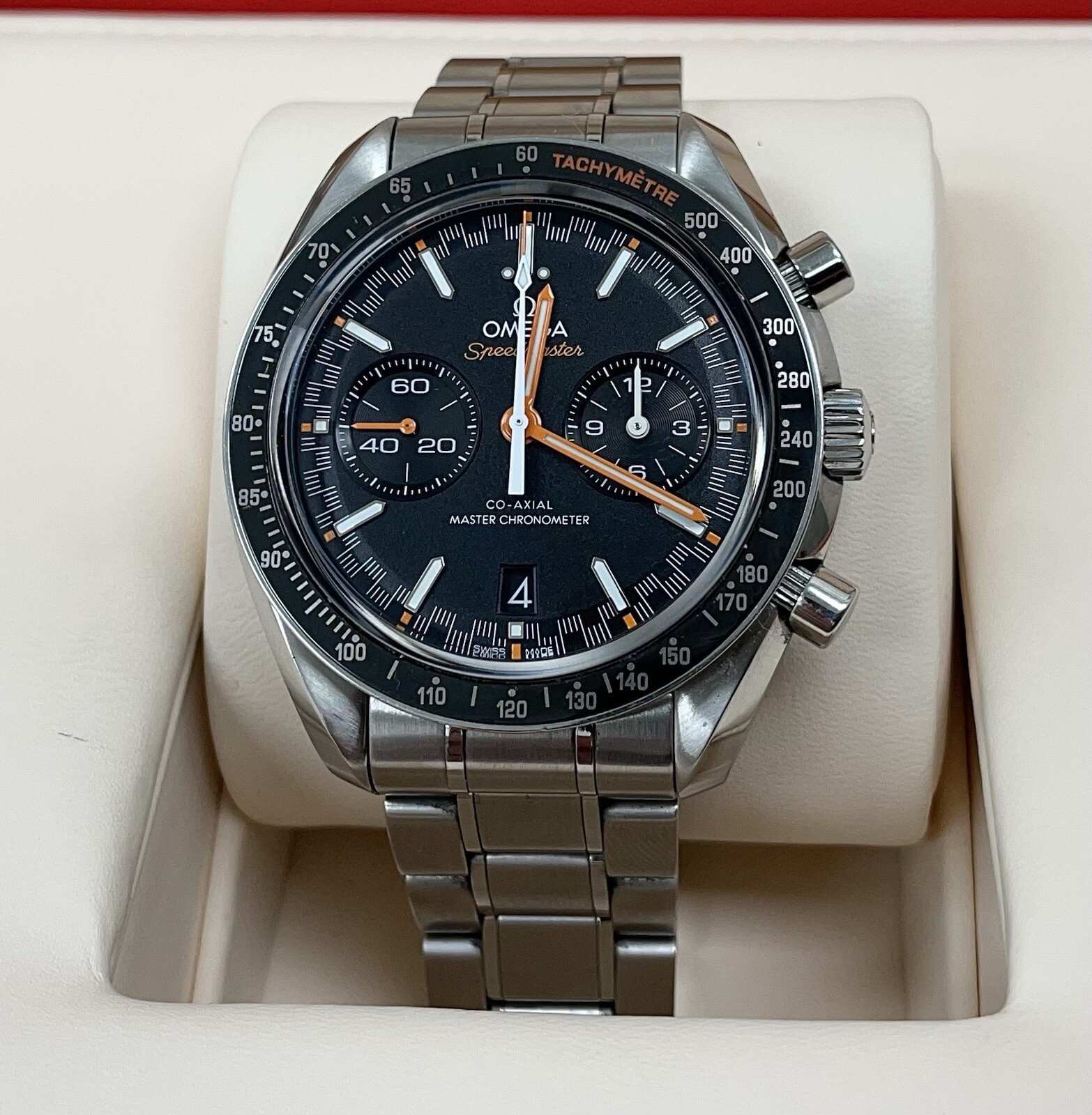 OMEGA SPEEDMASTER RACING CHRONO FULL SET 2021 CO-AXIA… - Gem