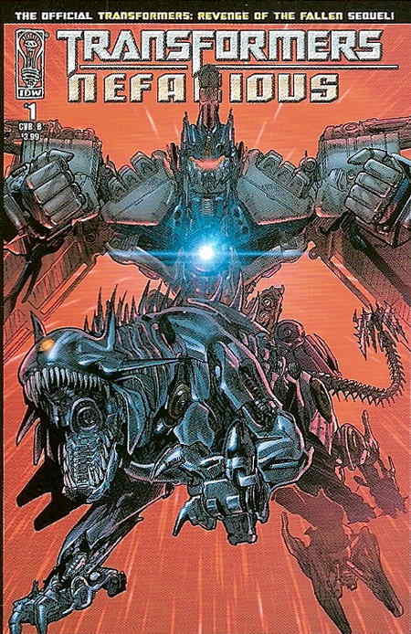 Transformers: Nefarious #1B VF; IDW | Revenge of the Fallen Sequel - we ...