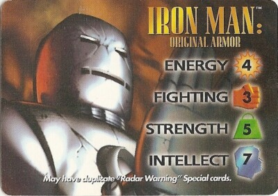 Marvel OVERPOWER Classic Iron Man: Original Armor character | eBay