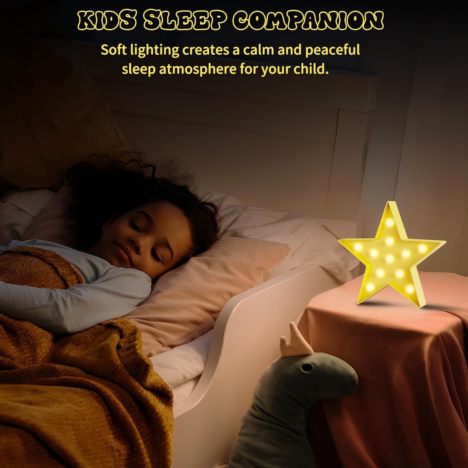 LED Star Night Light for Kids Room Nursery Wall Decor | eBay
