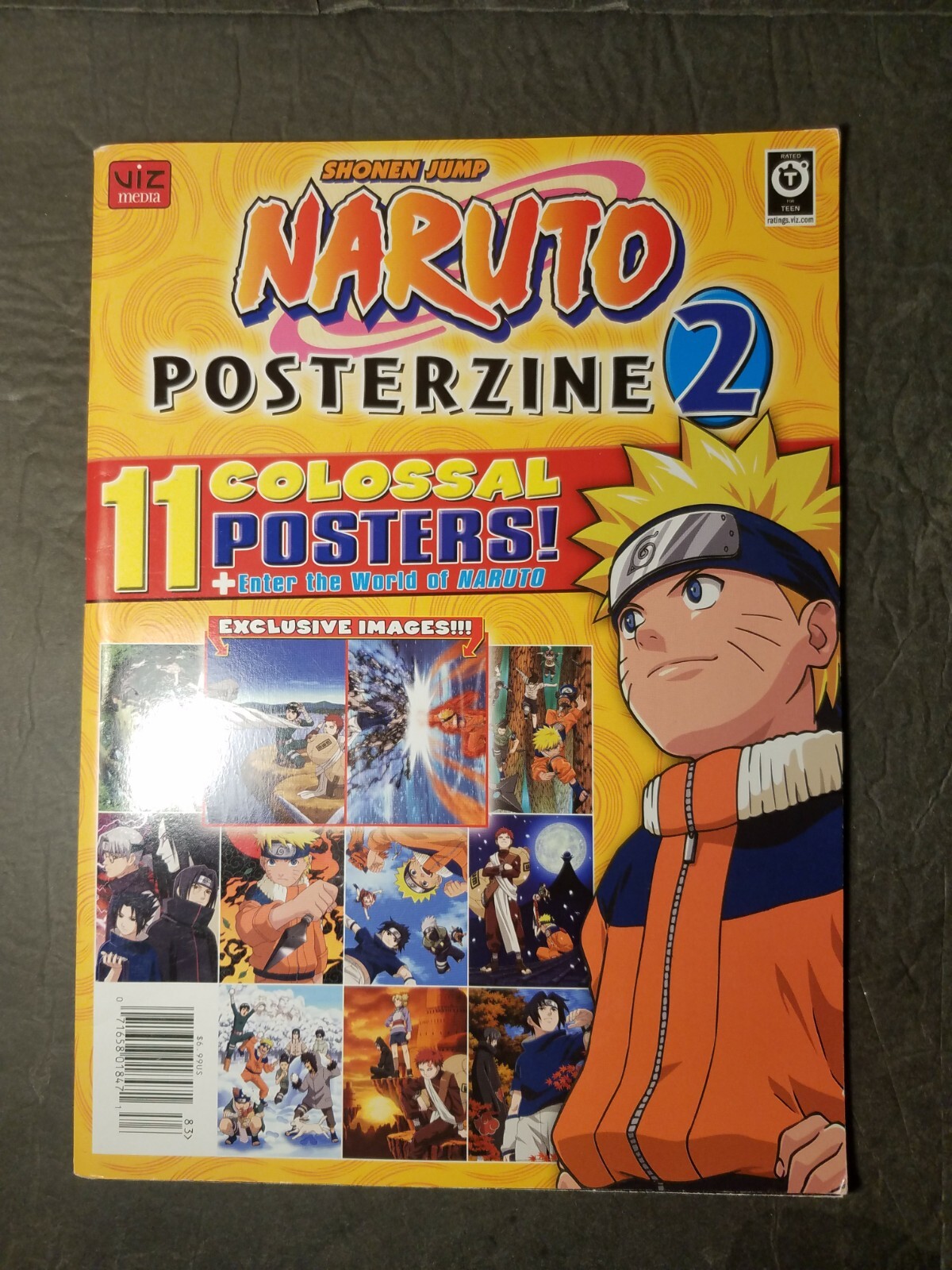 NEW Shonen Jump Naruto Posterzine 2 Magazine With 11 Colossal Posters ...