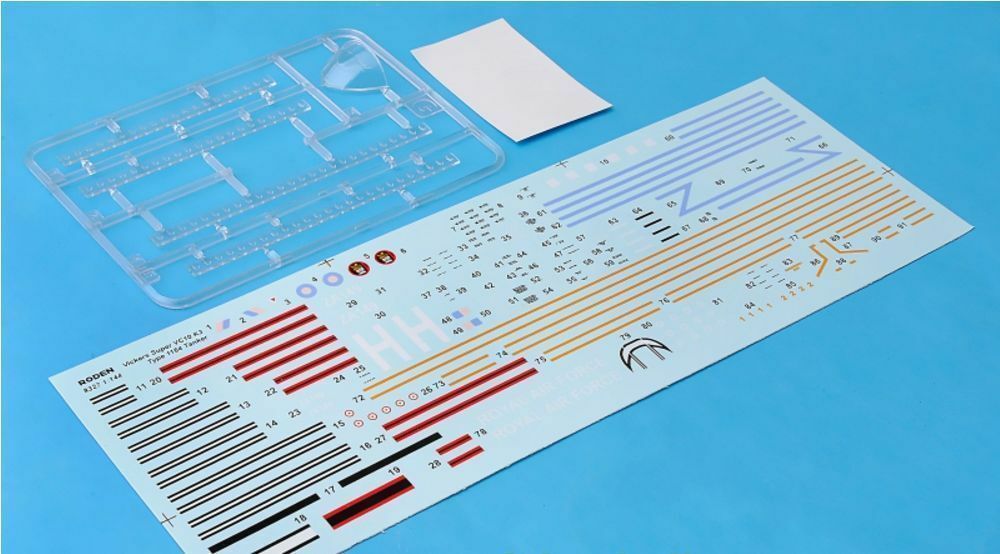 Roden 327 Vickers Super VC10 K3 Super Type 1164 Tanker, 1/144 scale ...