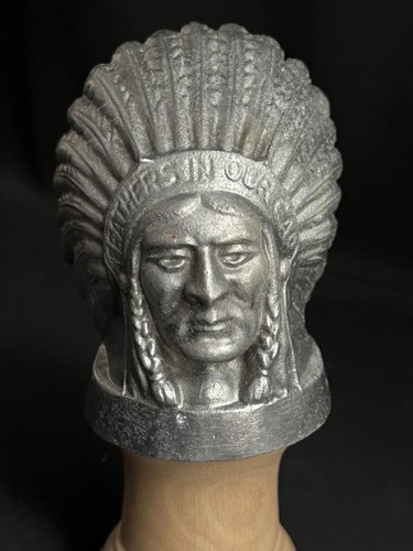 GUY MOTORS INDIAN VINTAGE RADIATOR MASCOT HOOD ORNAMENT BADGE EMBLEM ...