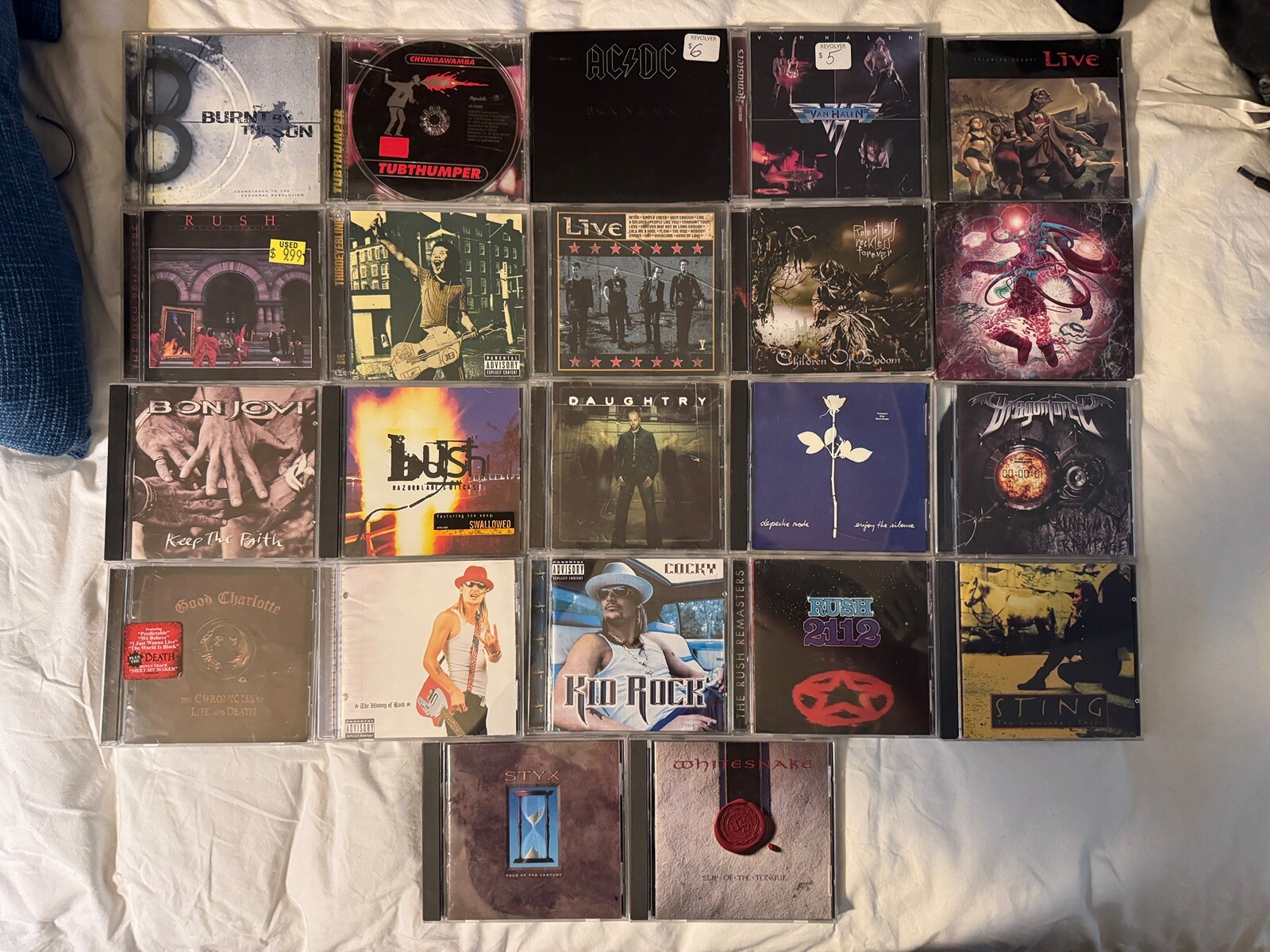 Rock & Metal CD Lot Of 22 Various Artists Conditions Vary VG-NM | eBay