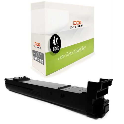 4x Toner Nero F R Konica Minolta Magicolor 5570-DTHf 5570-DH 5550-DT ...